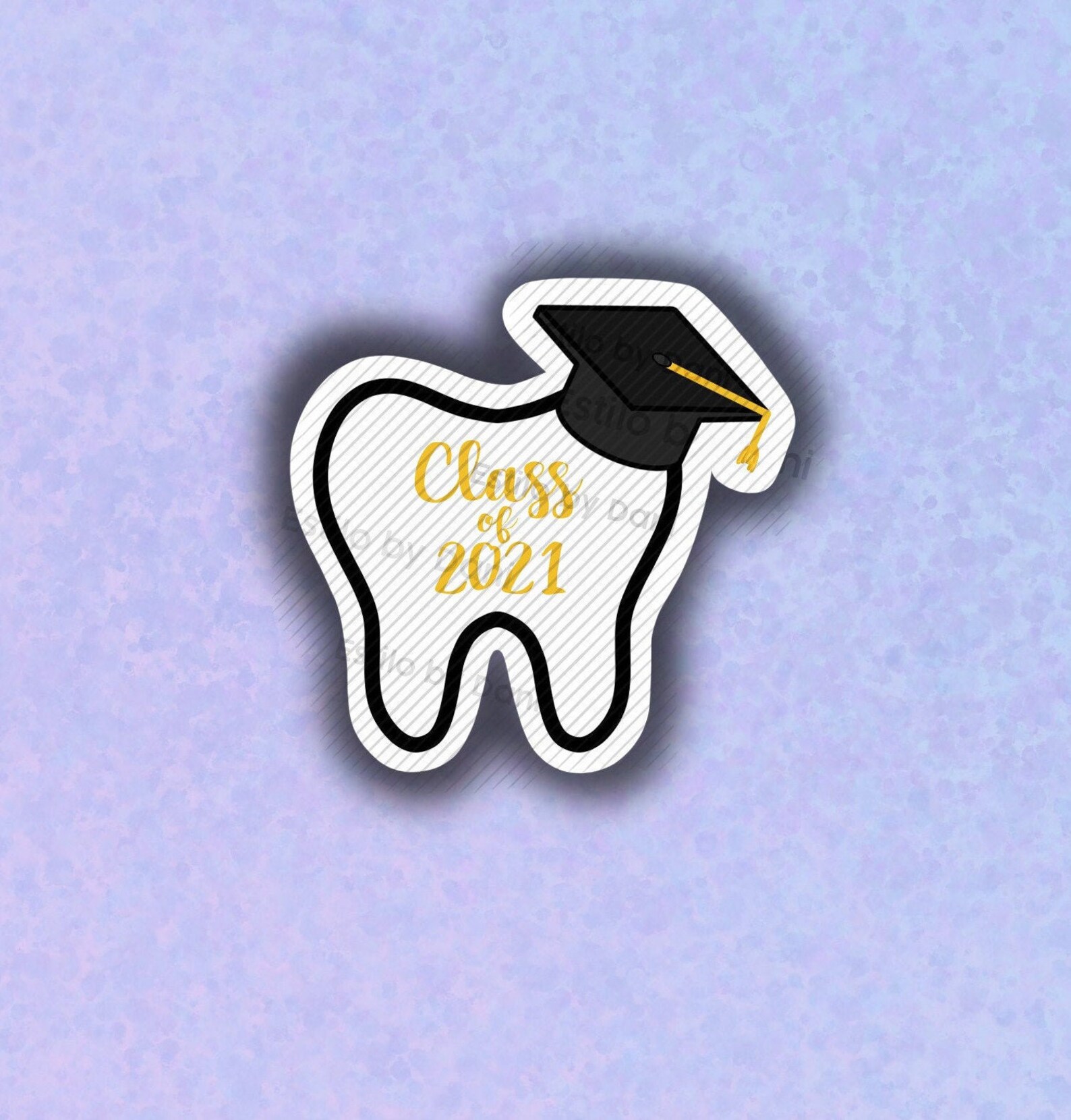 Graduating Tooth Sticker Class of 202120222023 Dental - Etsy