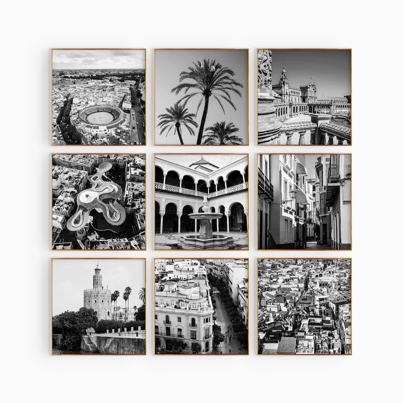8x8 Square Map Wall Art - Etsy