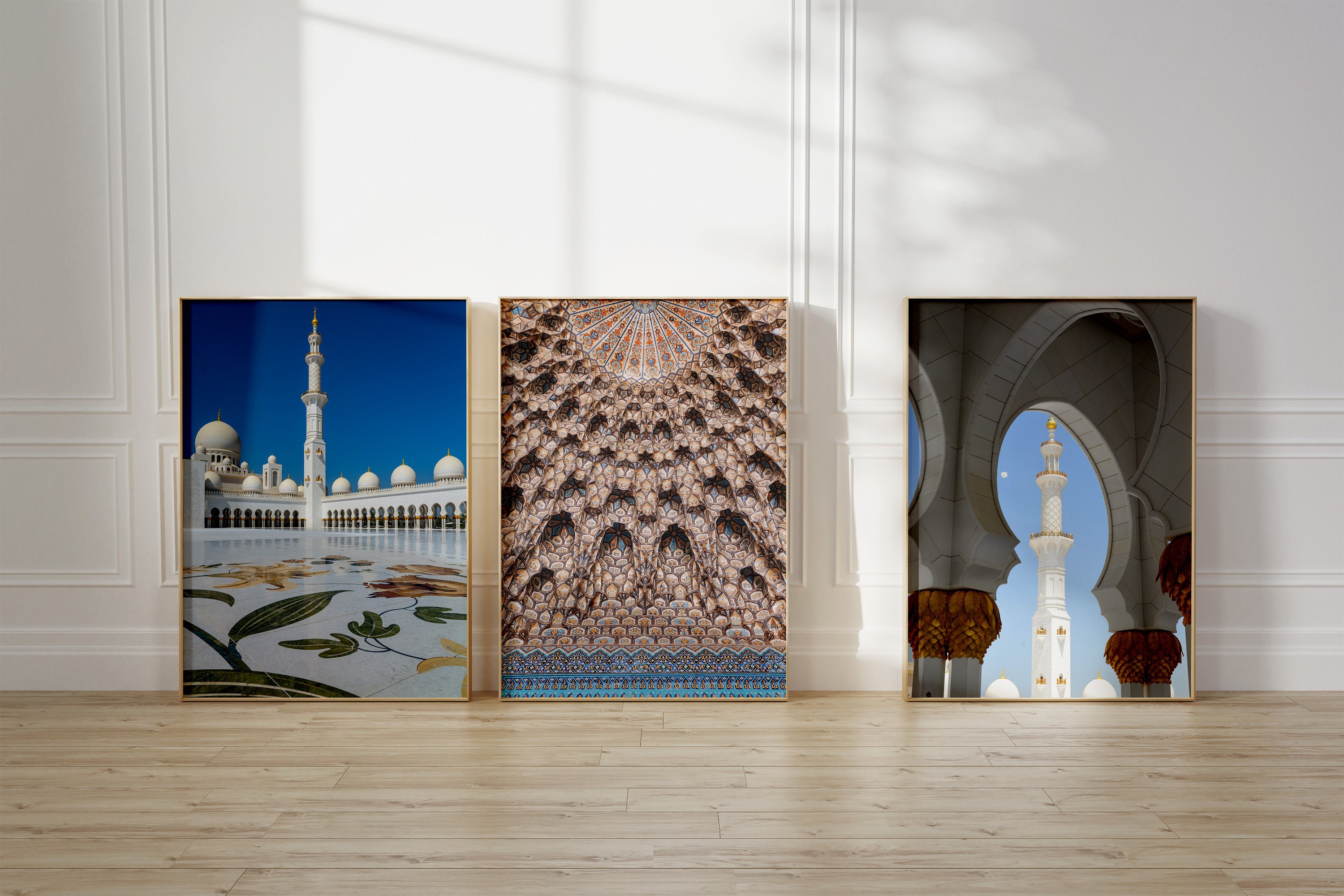 Set of 30 Islamic Prints - Islamic Collection Wall Art Set - Islamic ...