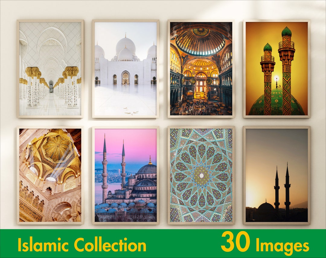 Set of 30 Islamic Prints Islamic Collection Wall Art Set - Etsy