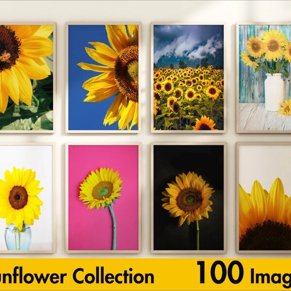 Sunflower Poster - Etsy