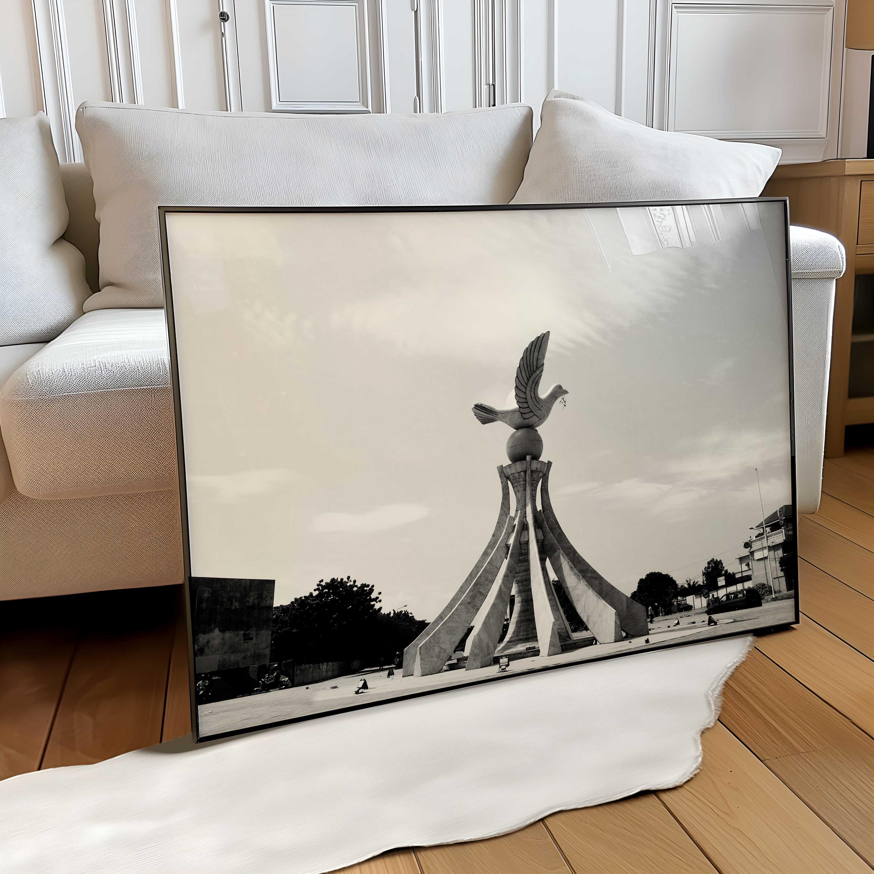 Togo Landscape Black and White Photograph 9 Piece Wall Art – Togo Map ...