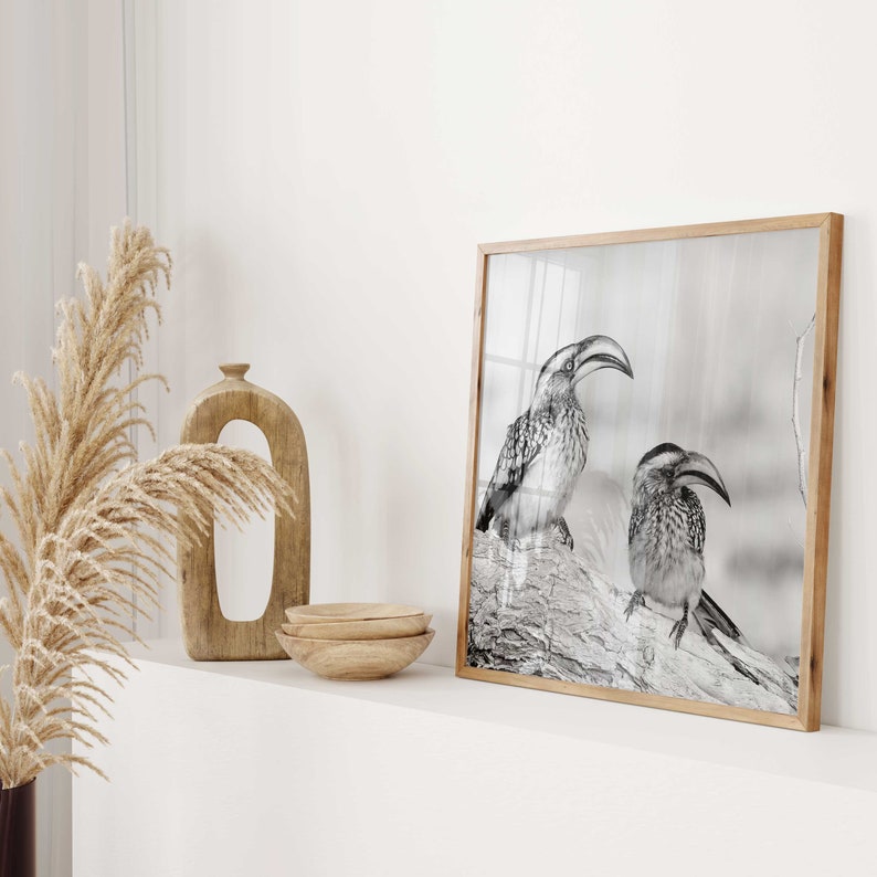 Namibia Square Black and White Photograph 9 Piece Wall Art – Namibia ...
