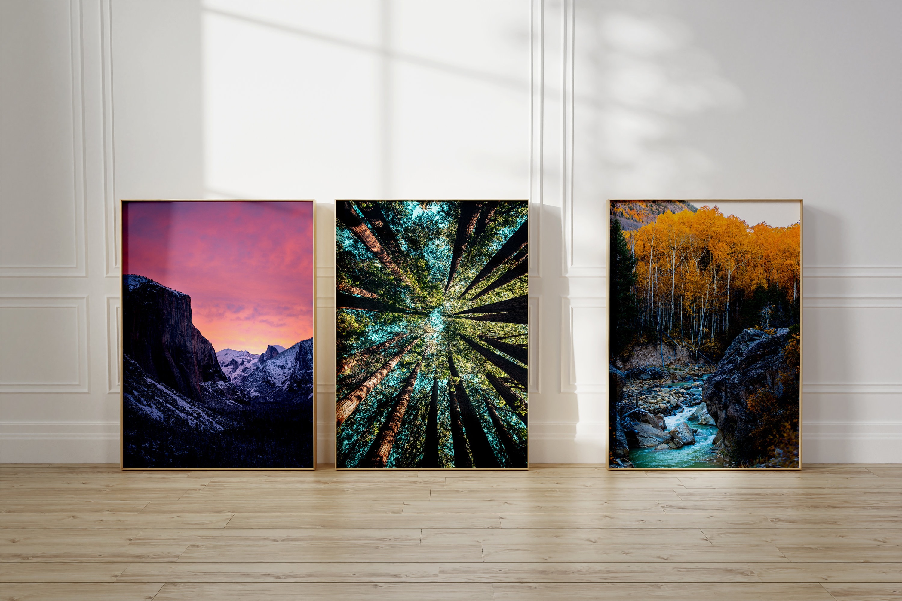Set of 200 Nature Prints Nature Wall Art Gallery Wall Art Landscape ...
