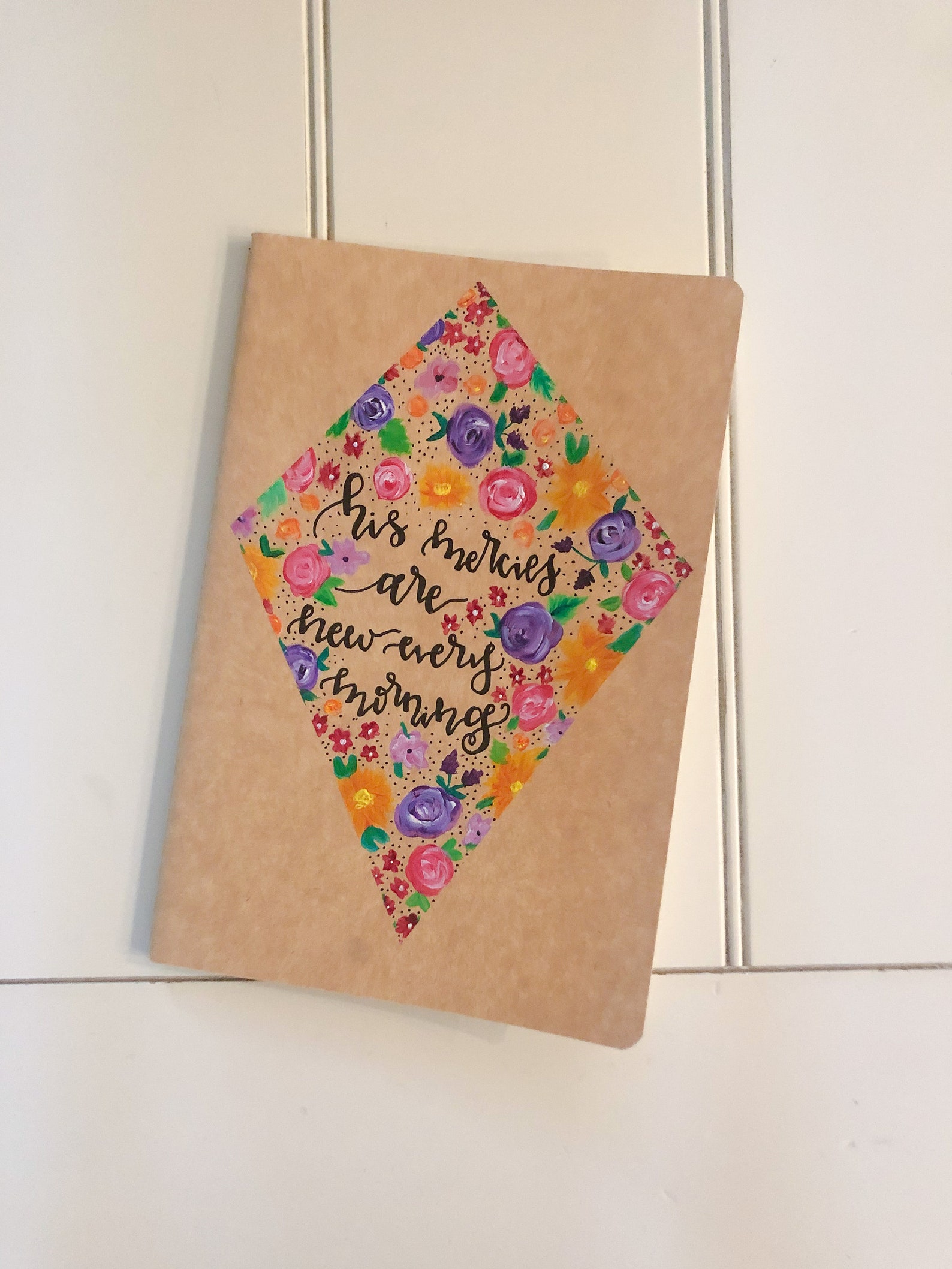Custom Hand Painted Journal - Etsy