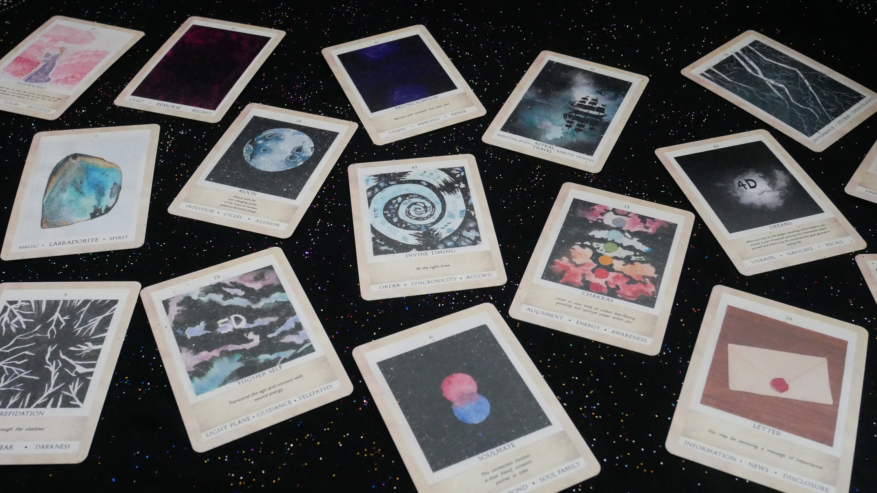 The Atlas Oracle Card Deck Tarot cards Halloween - Etsy 日本