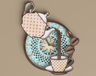 Laser Cut Coffee Svg - Etsy UK