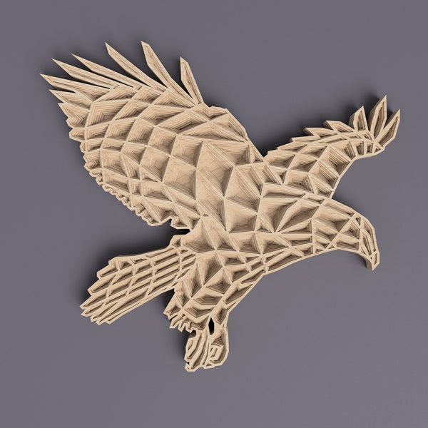 Eagle Laser Cut File - Etsy