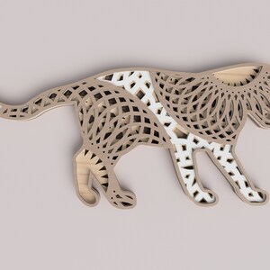 Cat Laser Cut File, Layered Svg, Vector Design, Dxf File for Laser ...