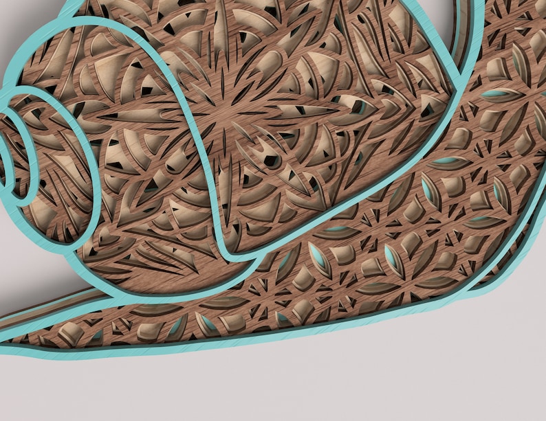 Snail Laser Cut File Snail Svg Laser Cut Files Svg Multi | Etsy