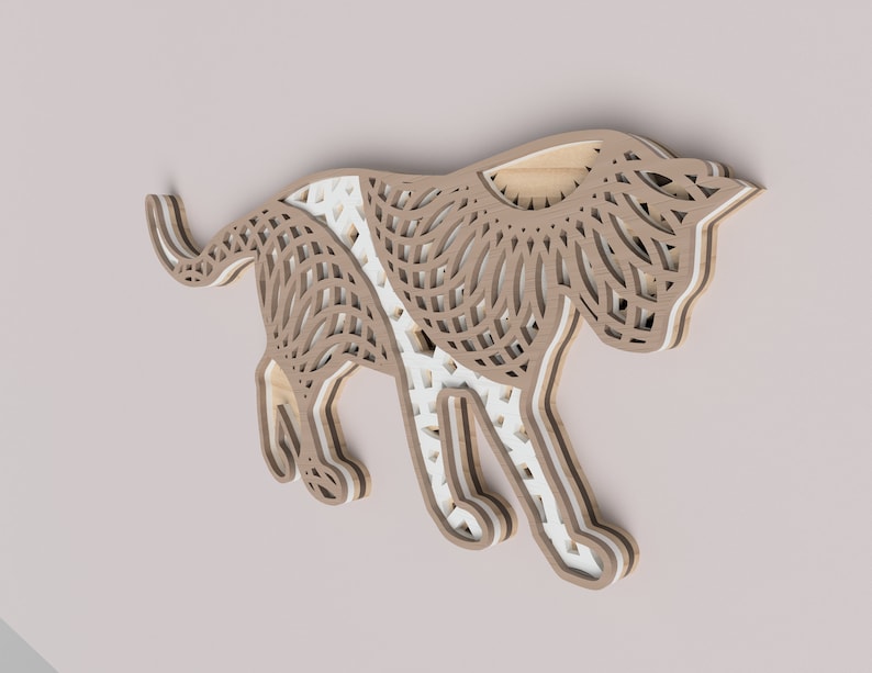 Cat Laser Cut File Layered Svg Vector Design Dxf File for - Etsy