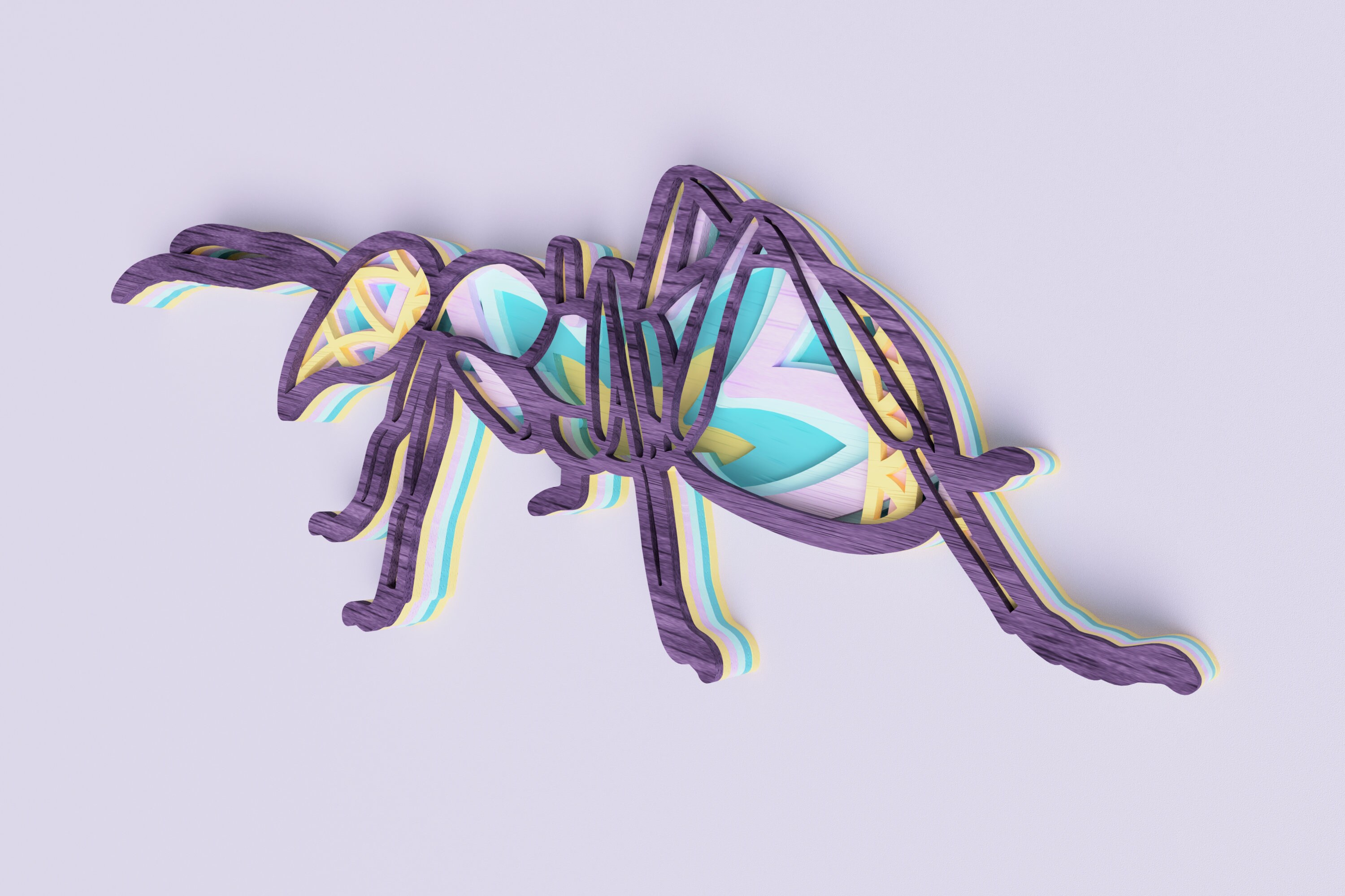 Ant Laser Cut File Layered Svg Vector Design Dxf File for - Etsy