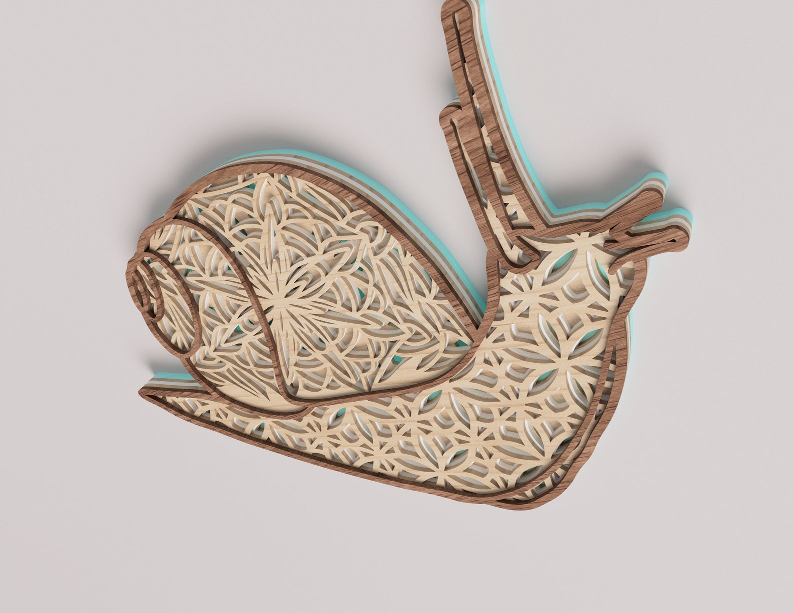 Snail Laser Cut File Snail Svg Laser Cut Files Svg Multi | Etsy