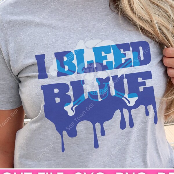 Bleed Blue - Etsy