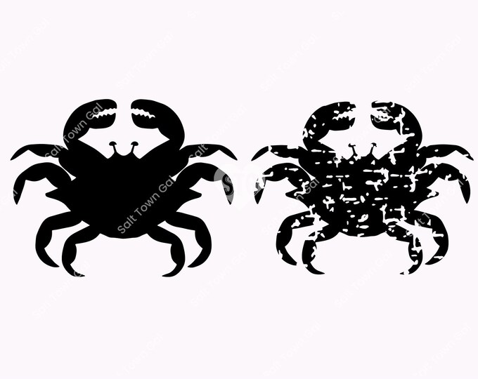 Crab Svg-crabs Svg-crab Png-crab Cut File-grunge Crab Svg-crab Svg File ...