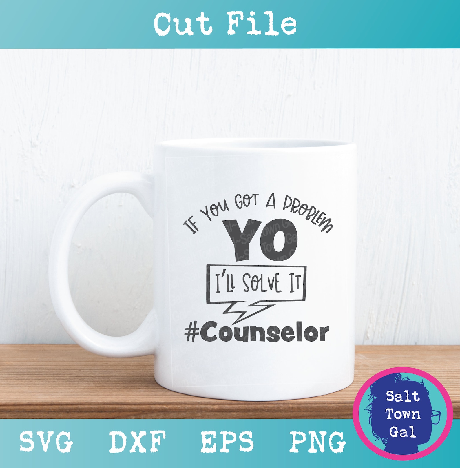 If You Got a Problem Svg-yo I'll Solve It Svg-counselor | Etsy