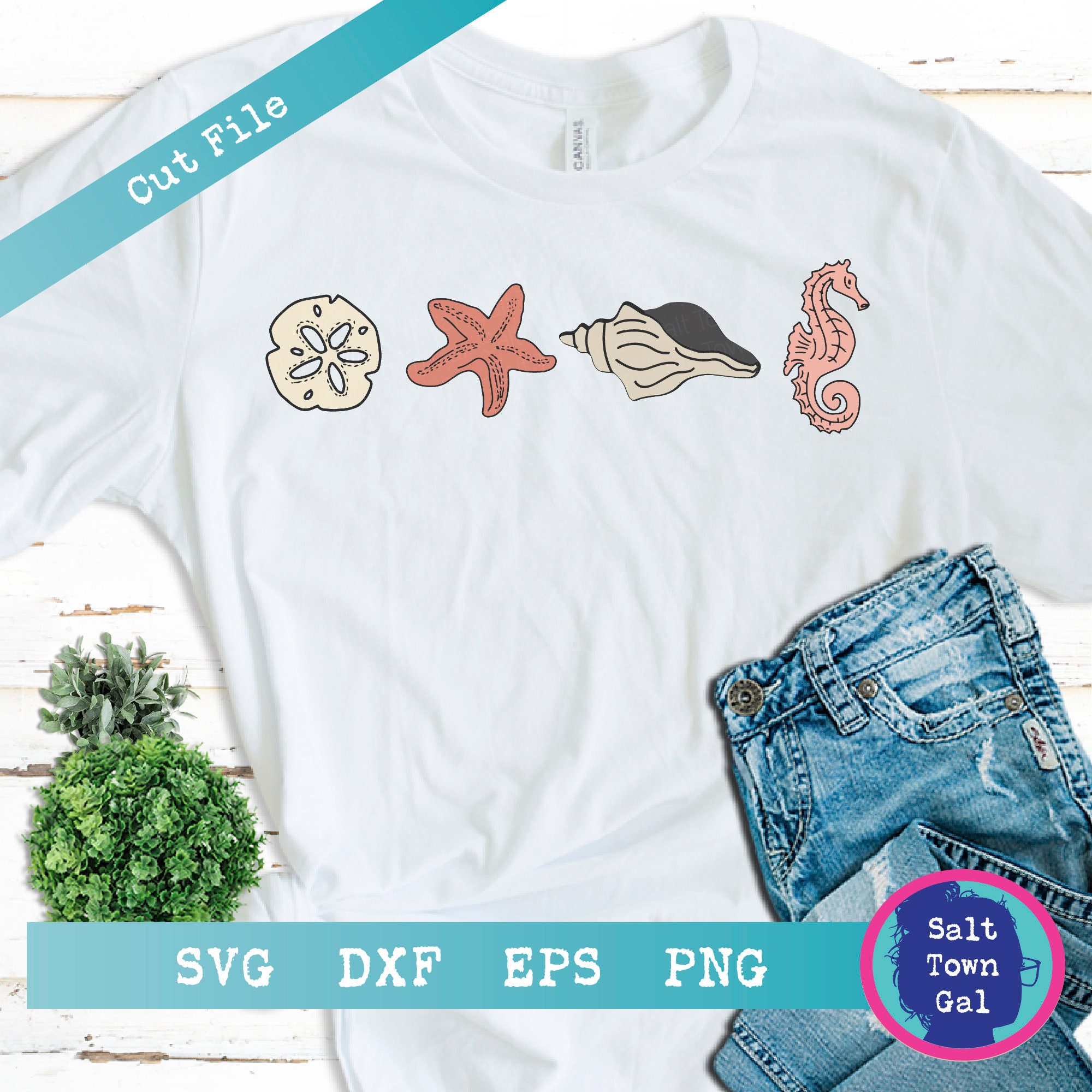 Under the Sea Svg-Sea Creatures Svg-Ocean Creatures Svg-Beach | Etsy