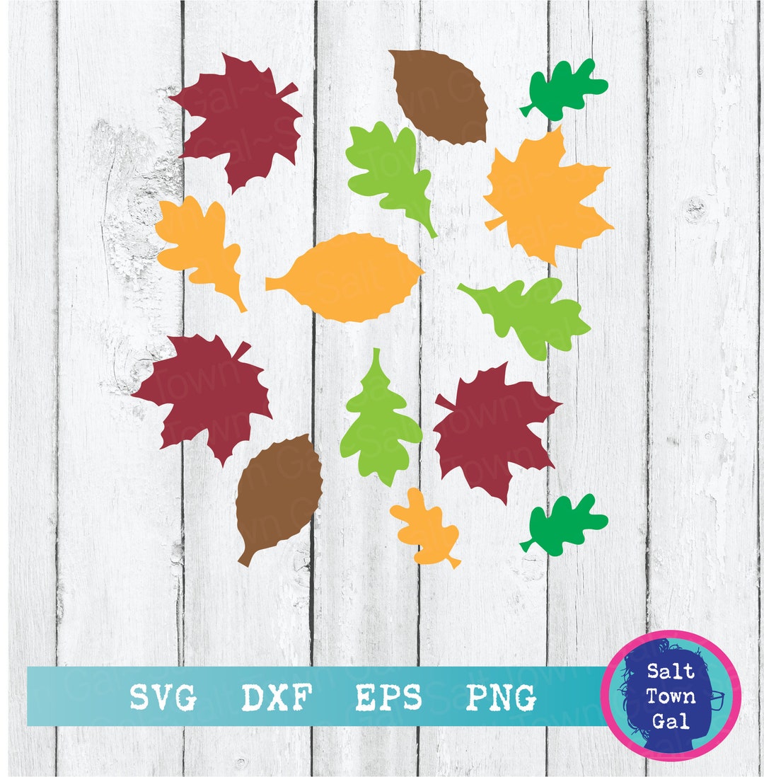 Fall Leaves Svg-fall Leaves Png-fall Leaves Cut File-leaf Clip - Etsy