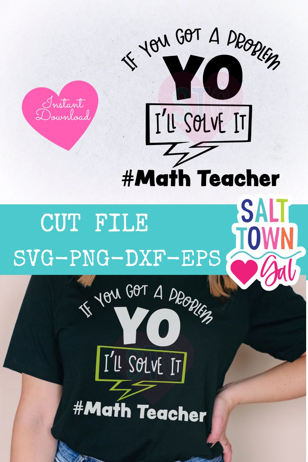 If You Got a Problem Svg-math Teacher Svg-teacher Svg-math - Etsy