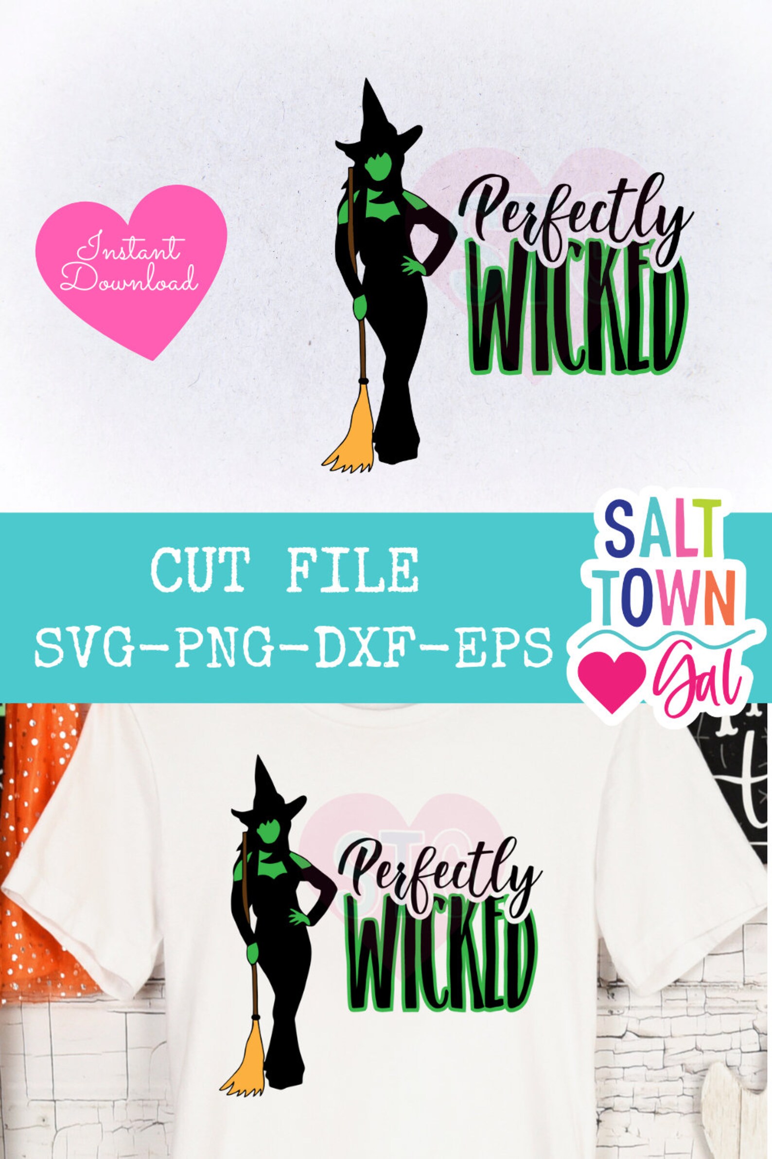 Wicked Svg-perfectly Wicked Svg Wicked Witch Svg-wicked - Etsy