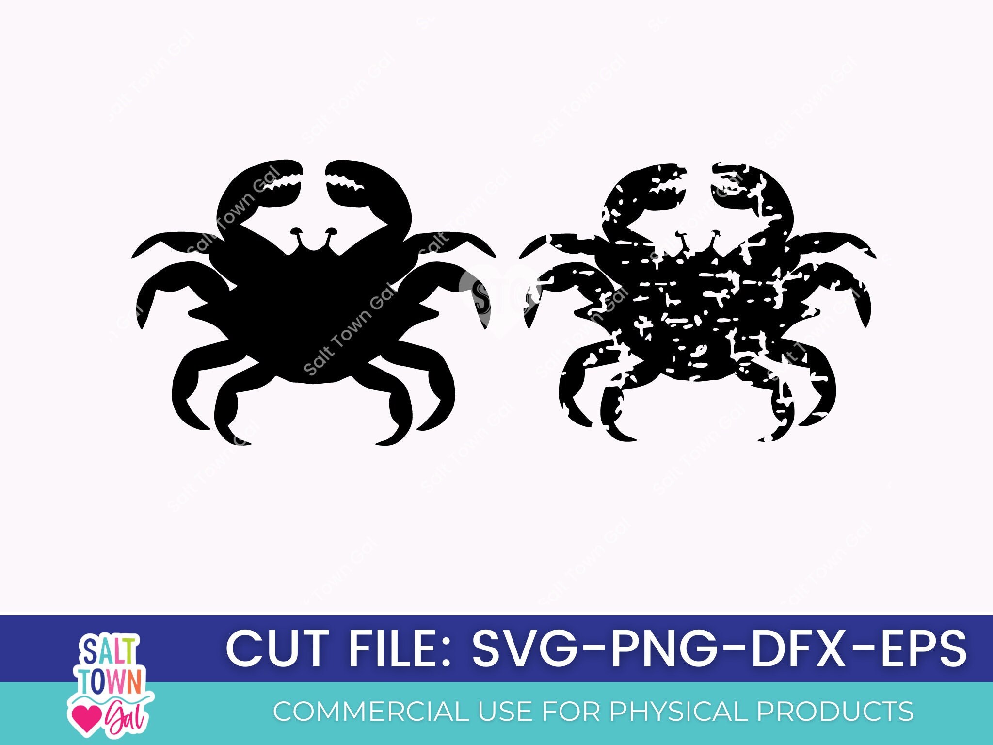 Simple Crab Silhouette