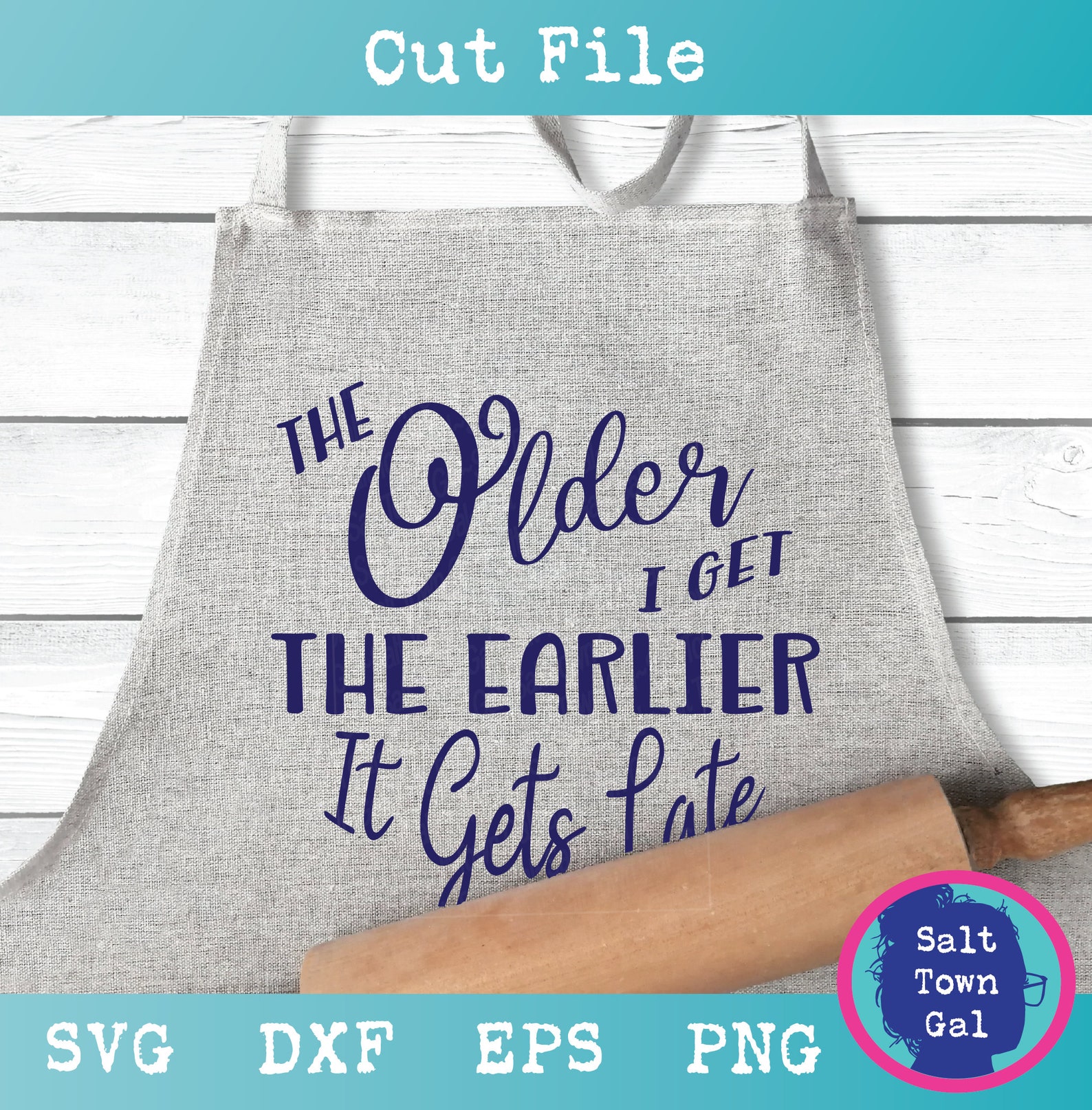 The Older I Get Svg-older Svg-getting Old Svg-funny Birthday - Etsy