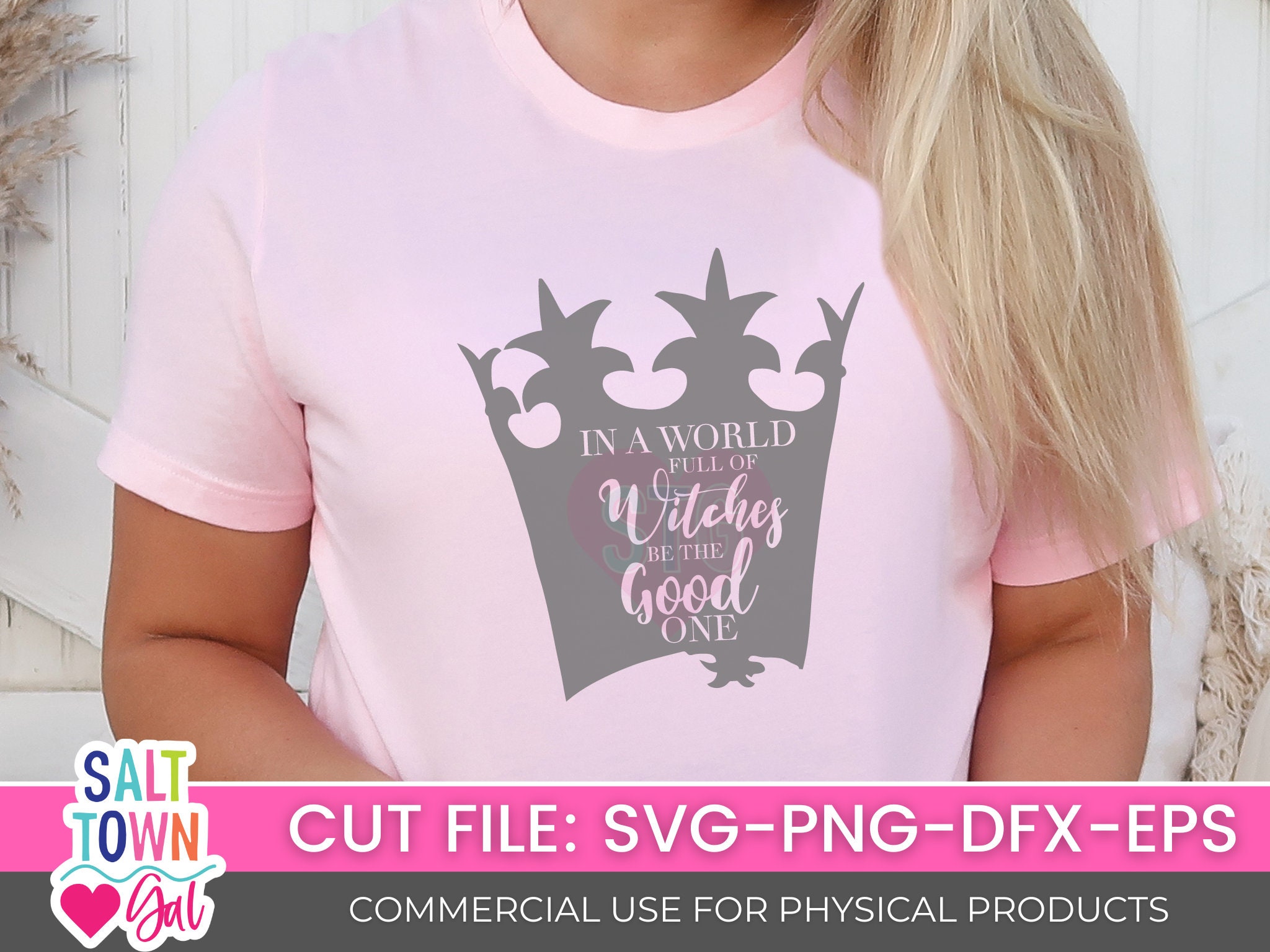 Good Witch Svg-in a World Full of Witches Svg-good Witch - Etsy