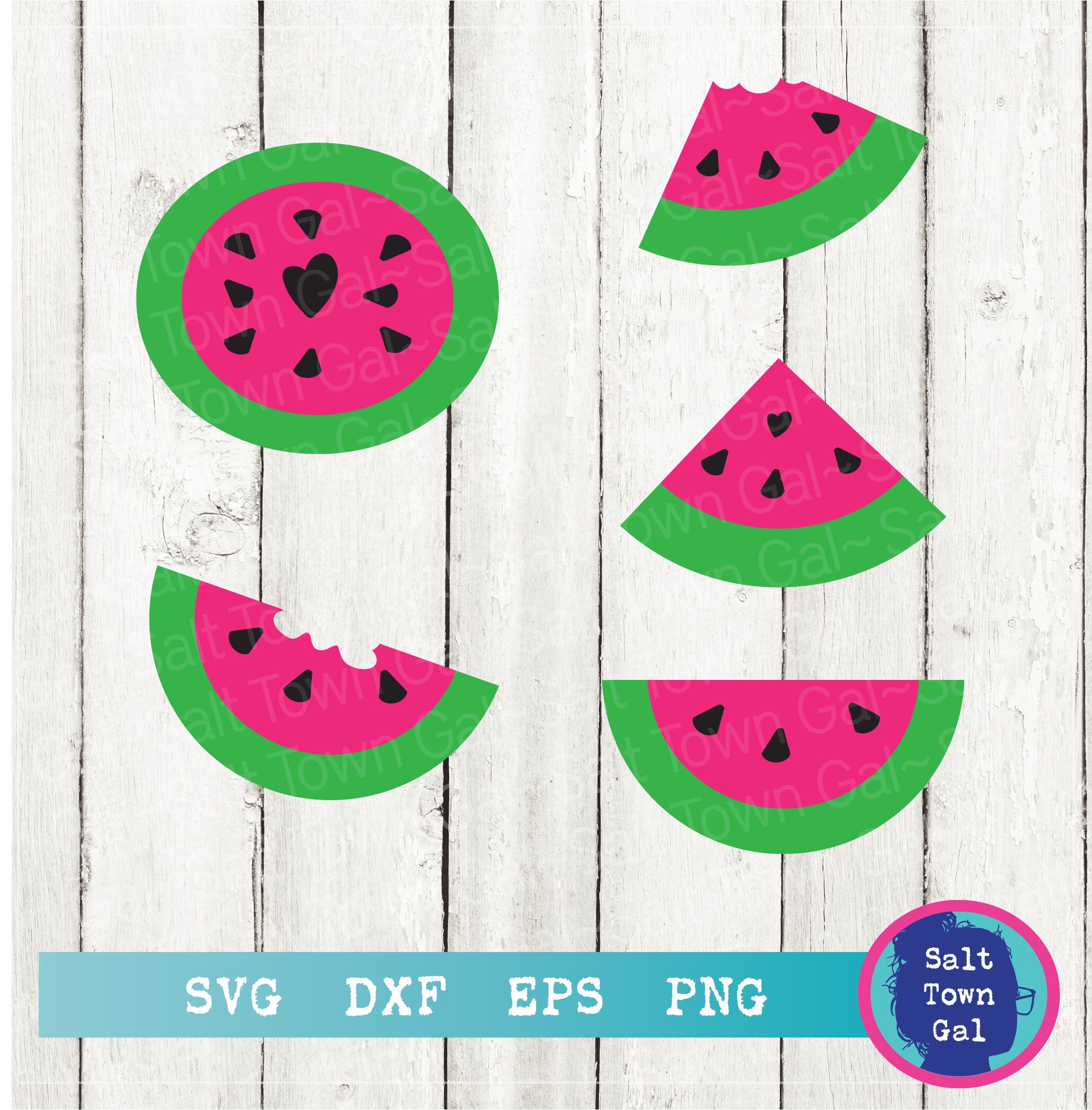 Watermelon Svg-watermelon With Bite Svg-watermelon Png-digital | Etsy ...