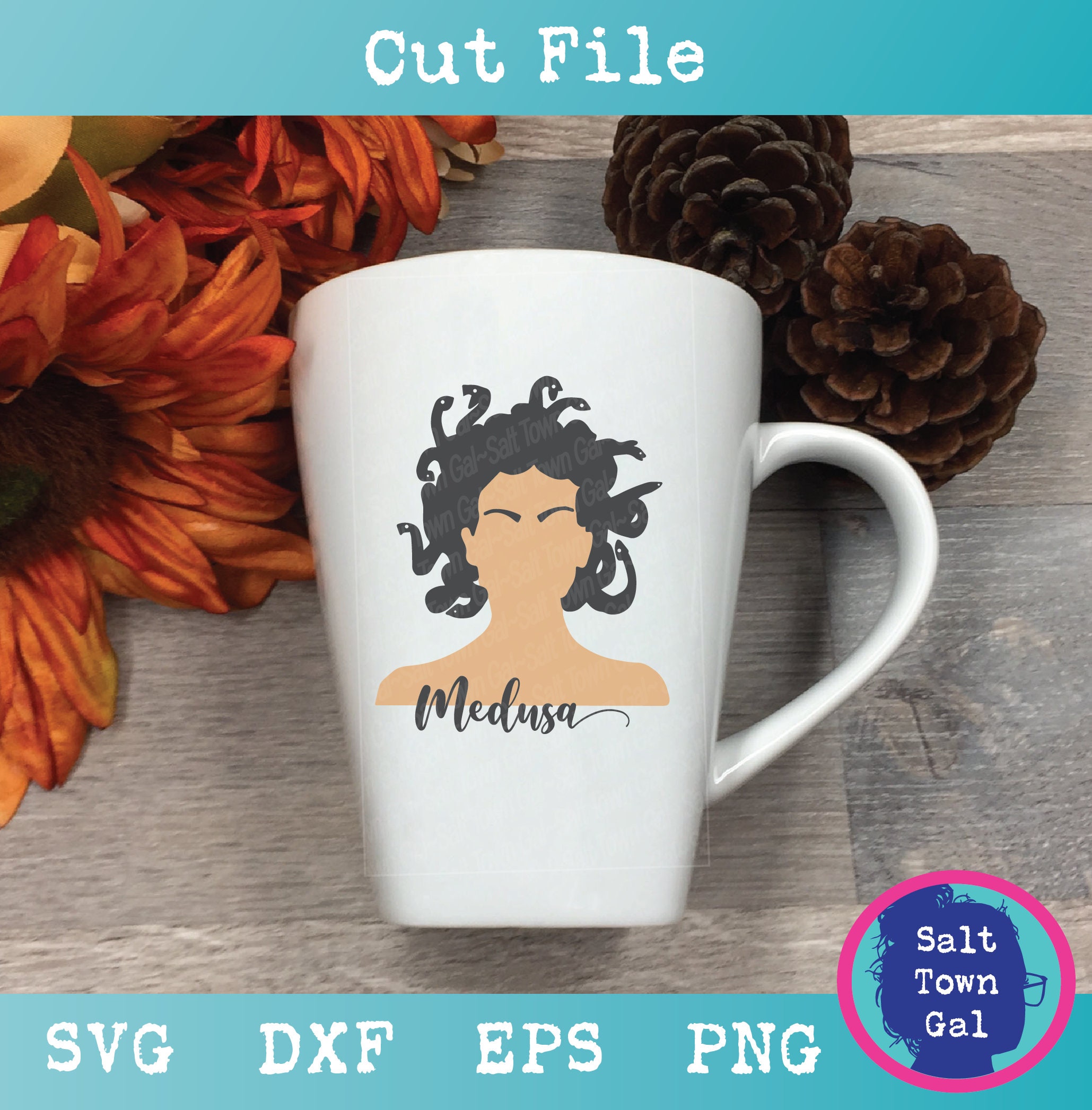 Medusa Svg-medusa Cut File-medusa Png-medusa Decal-snake Woman - Etsy ...