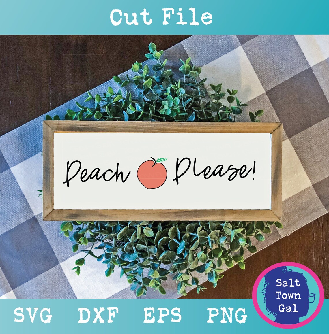 Peach Please Svg-peach Svg-fruit Svg-peach Please PNG EPS DXF - Etsy