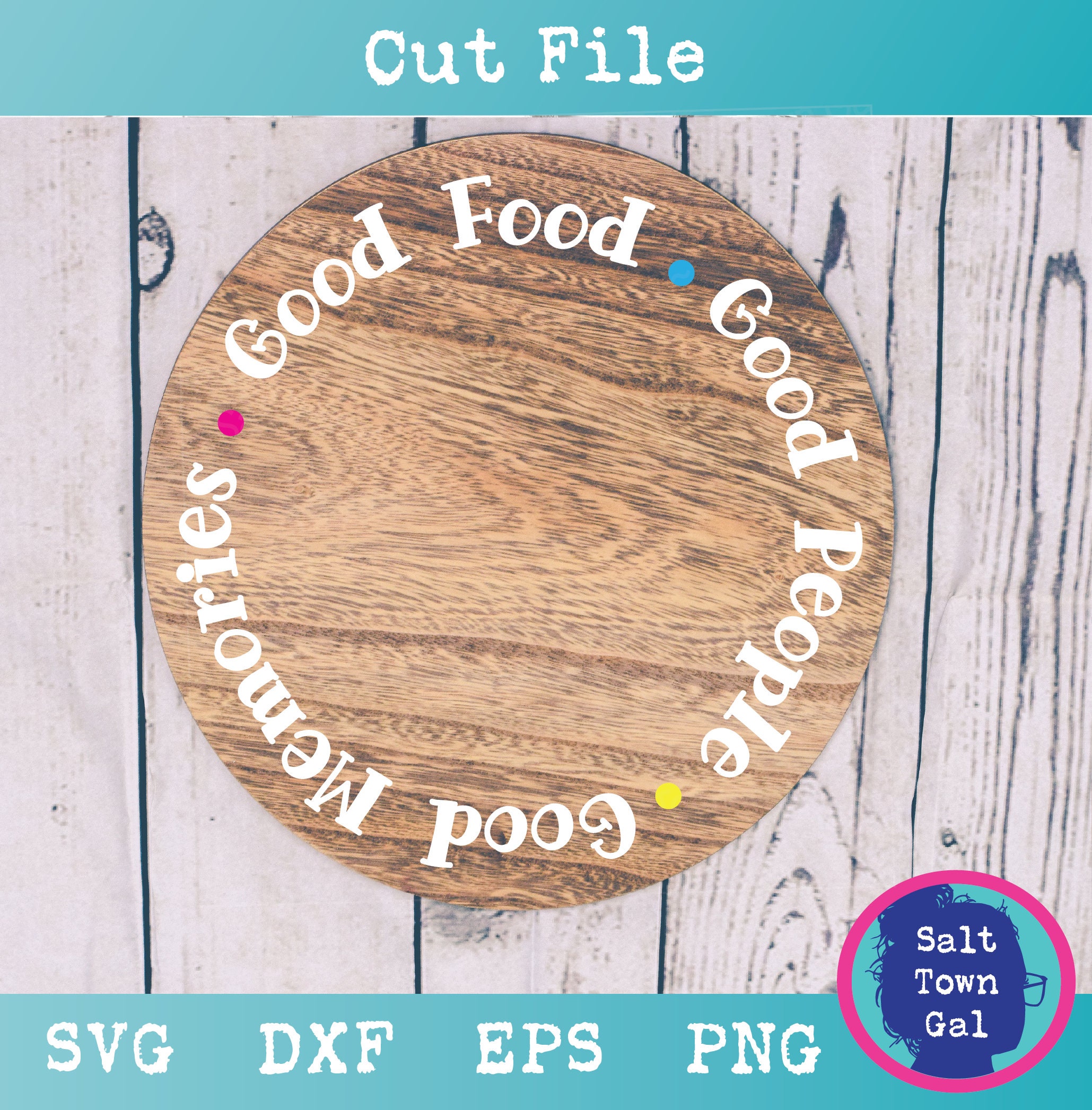 Good Food Svg-good Times Png-good Memories Sign-kitchen | Etsy