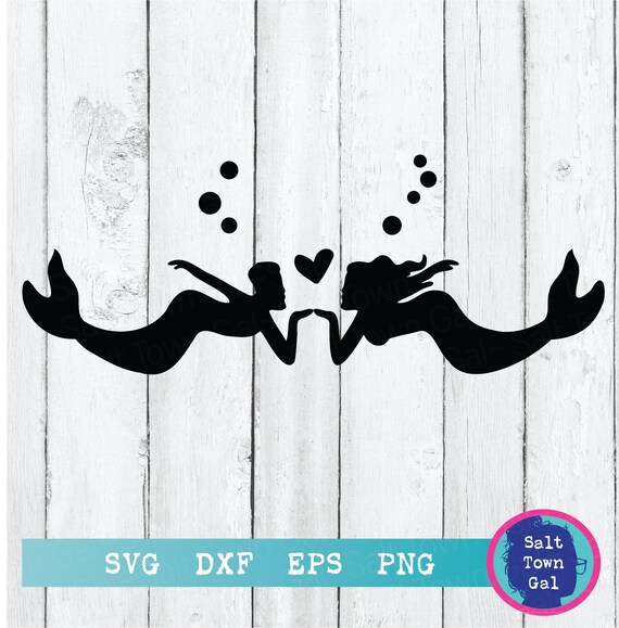 Mermaid Svg-merman Svg-mermaid Love Svg-love Mermaid Heart - Etsy