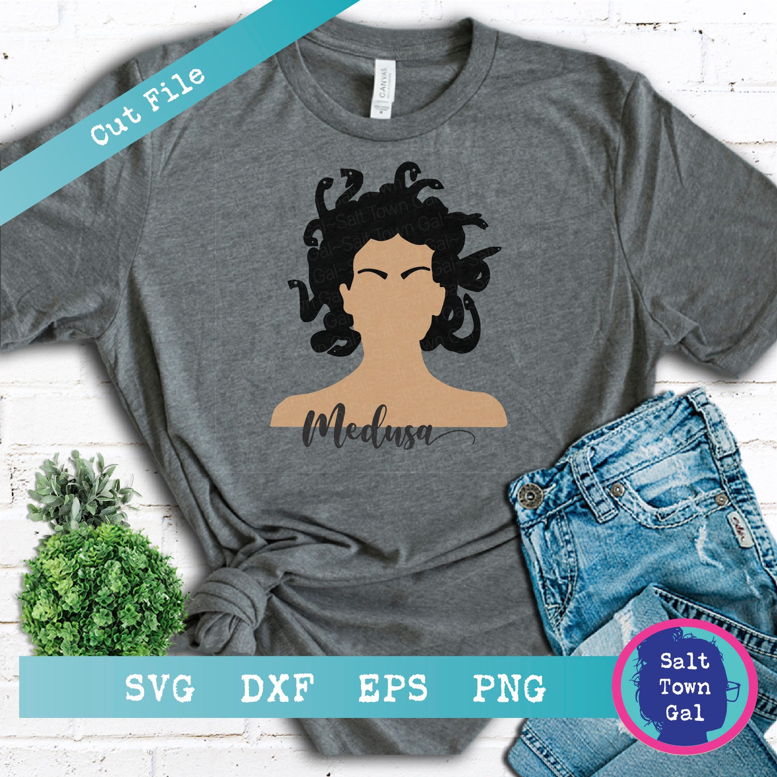 Medusa Svg-medusa Cut File-medusa Png-medusa Decal-snake Woman - Etsy