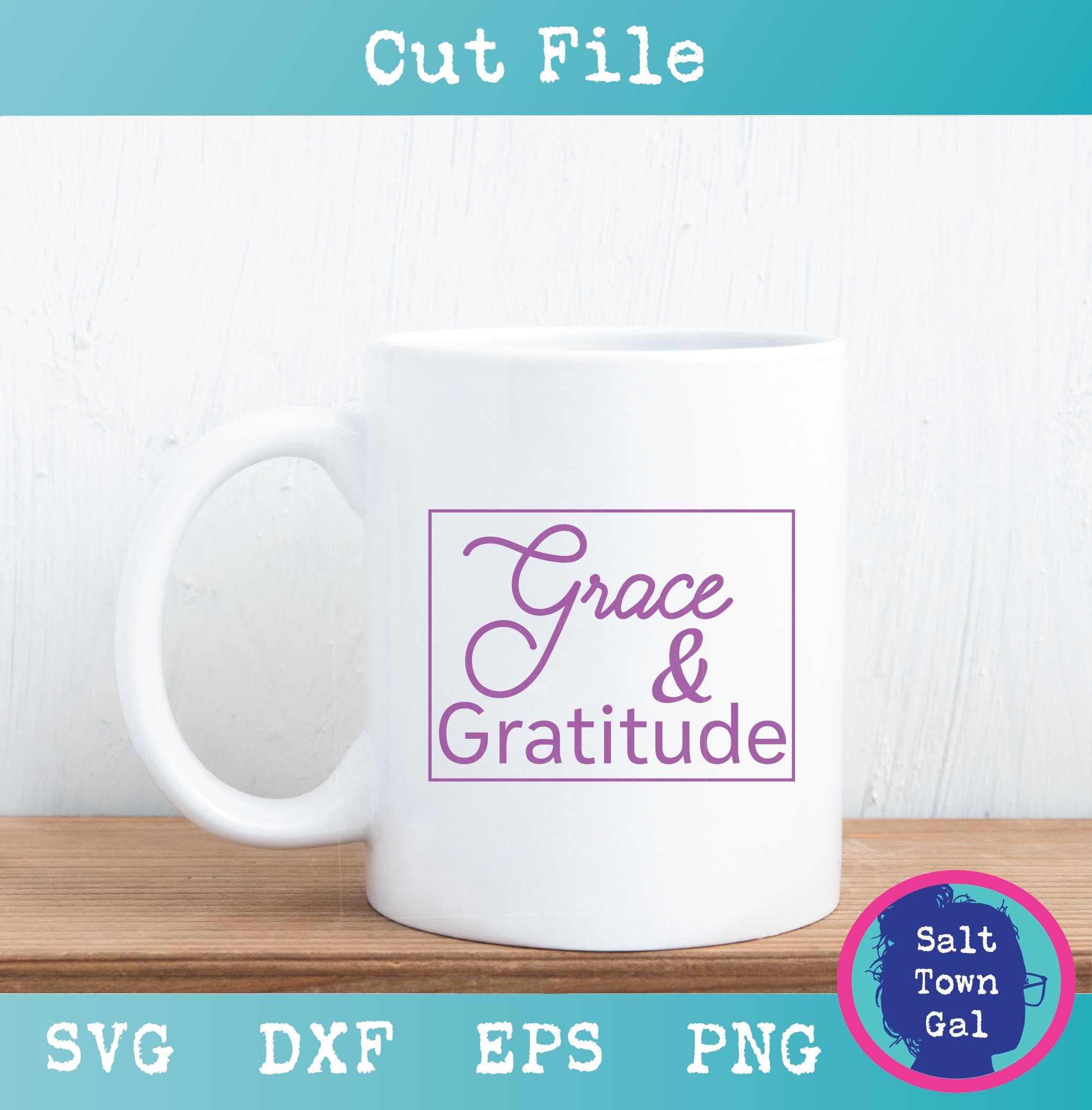 Gratitude Svg-Grace Gratitude Svg-Christian Svg | Etsy