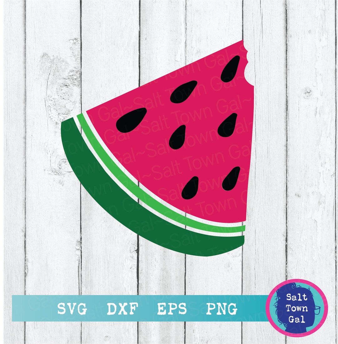 Watermelon Svg-watermelon Slice Svg-watermelon Cut File-watermelon Png ...