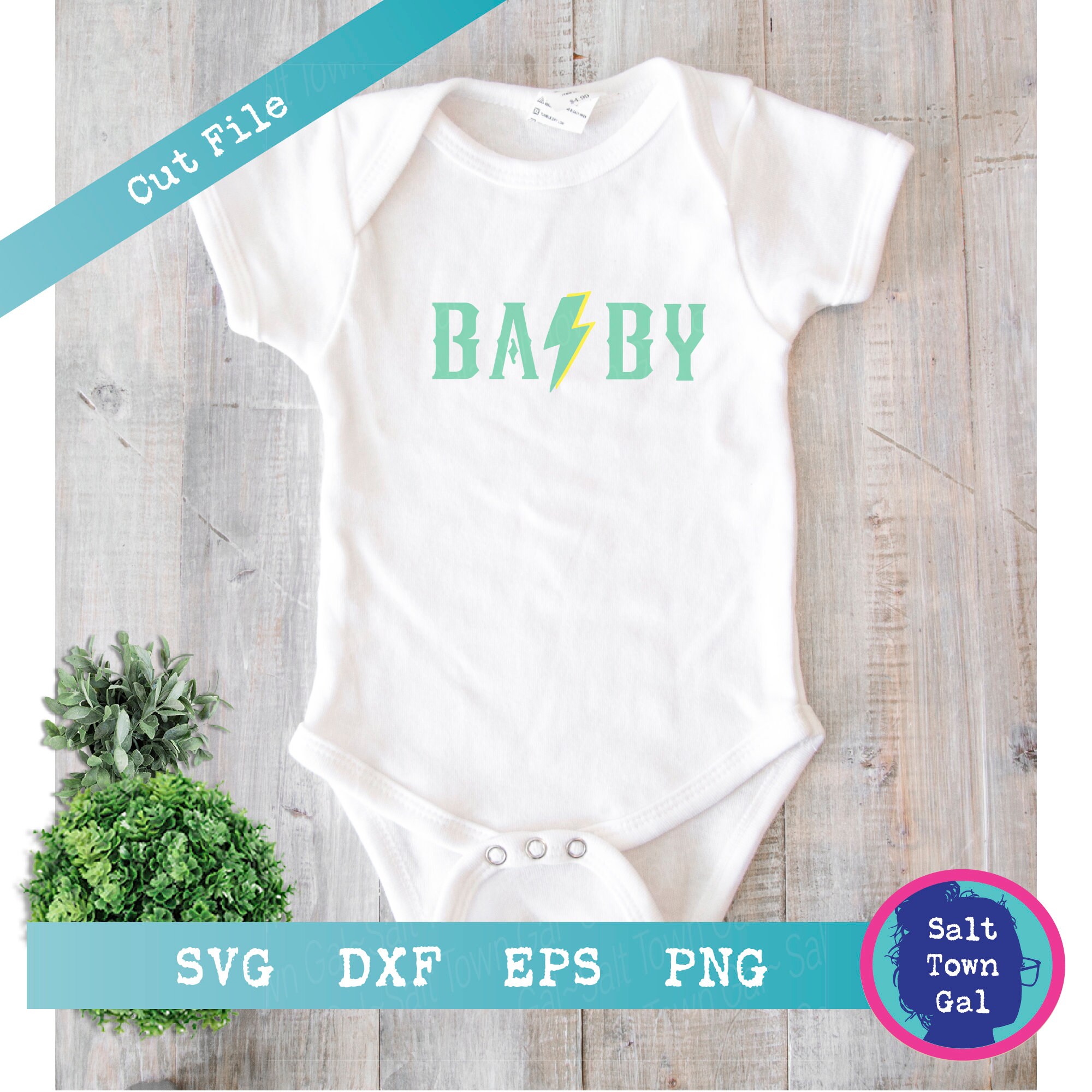 Baby Svg File-baby Rocker Bodysuit-baby Rocks Svg-baby Rock N - Etsy