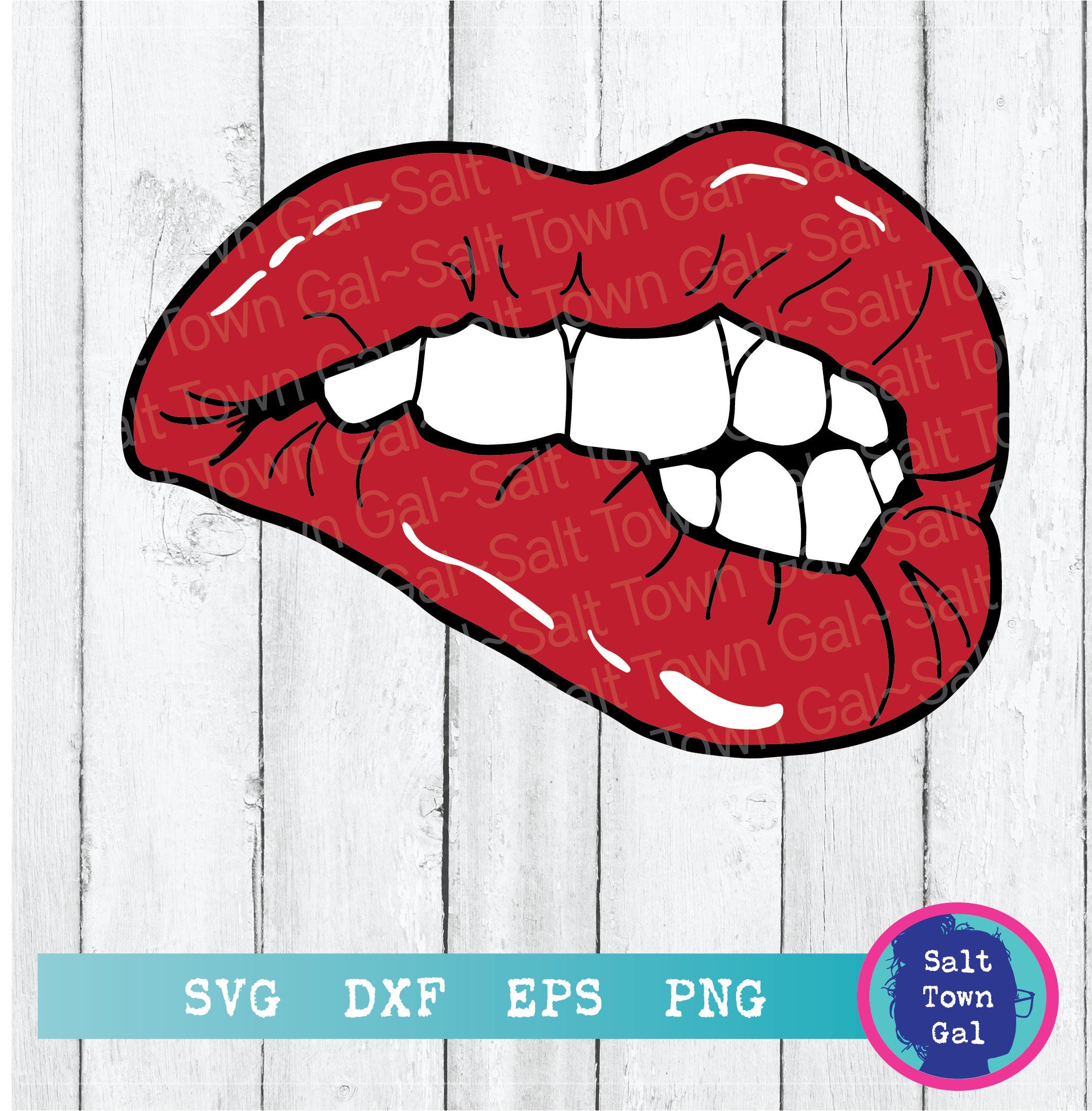 Lips Svg-Biting Lip Svg-Biting Lips PNG-Lips Png-Lip Svg-Kiss | Etsy