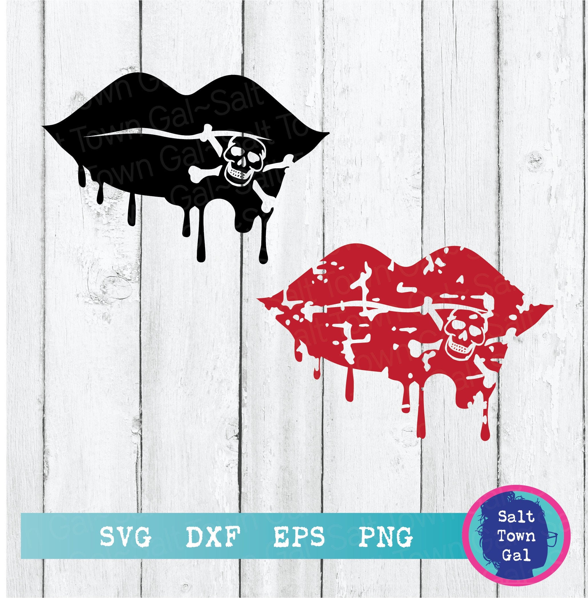 Kiss of Death Svg-pirate Kiss Svg-lips Svg-deadly Kiss - Etsy