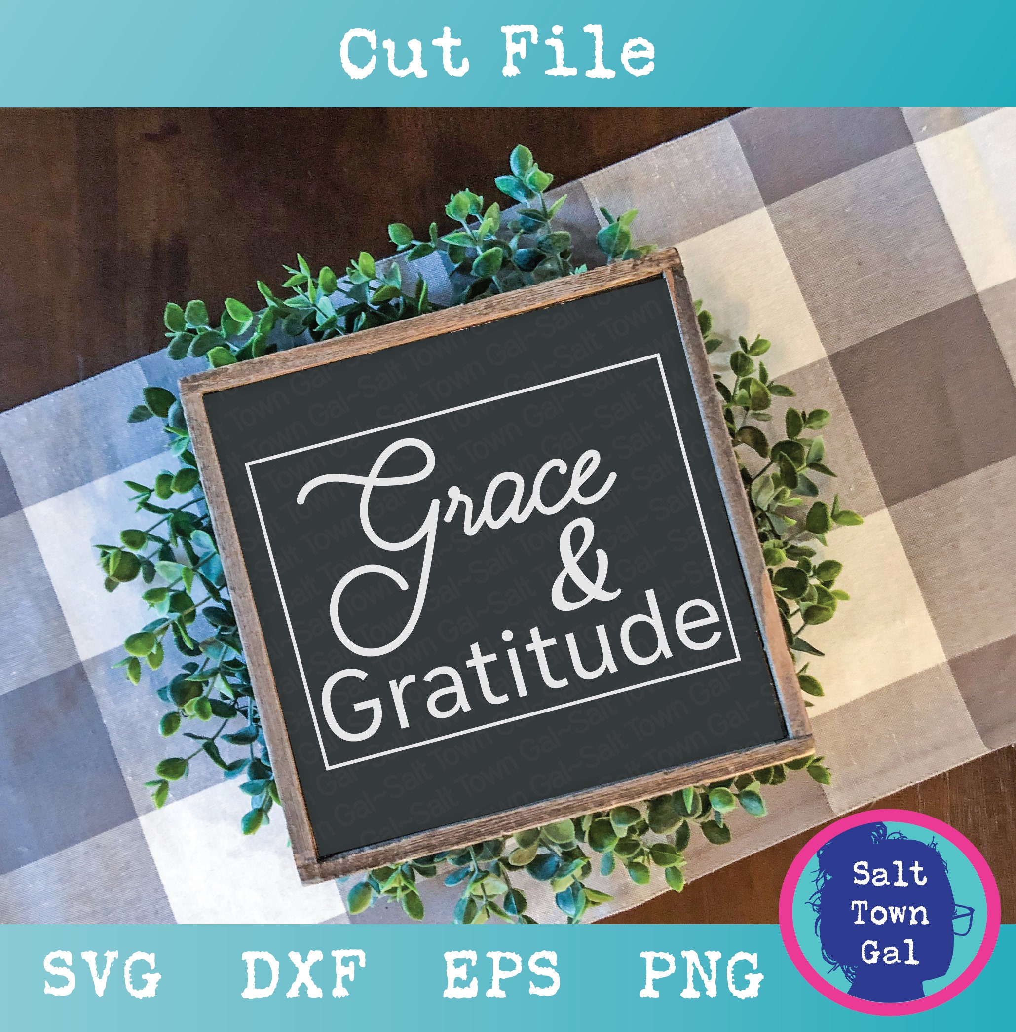 Gratitude Svg-grace Gratitude Svg-christian Svg - Etsy