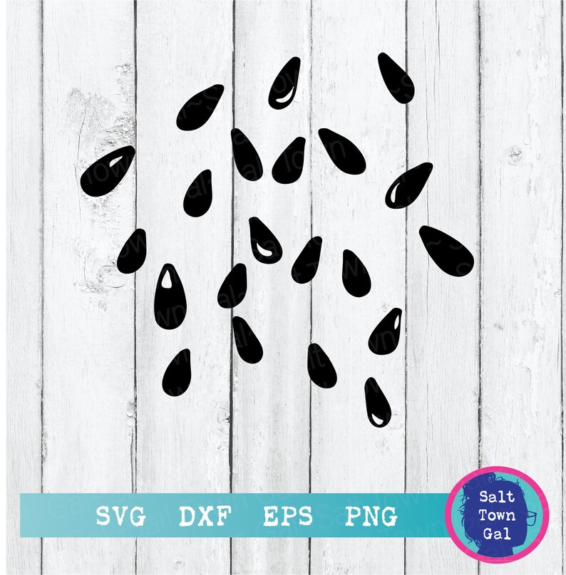 Watermelon Seeds Svg-seeds Svg-watermelon Seeds Cut - Etsy