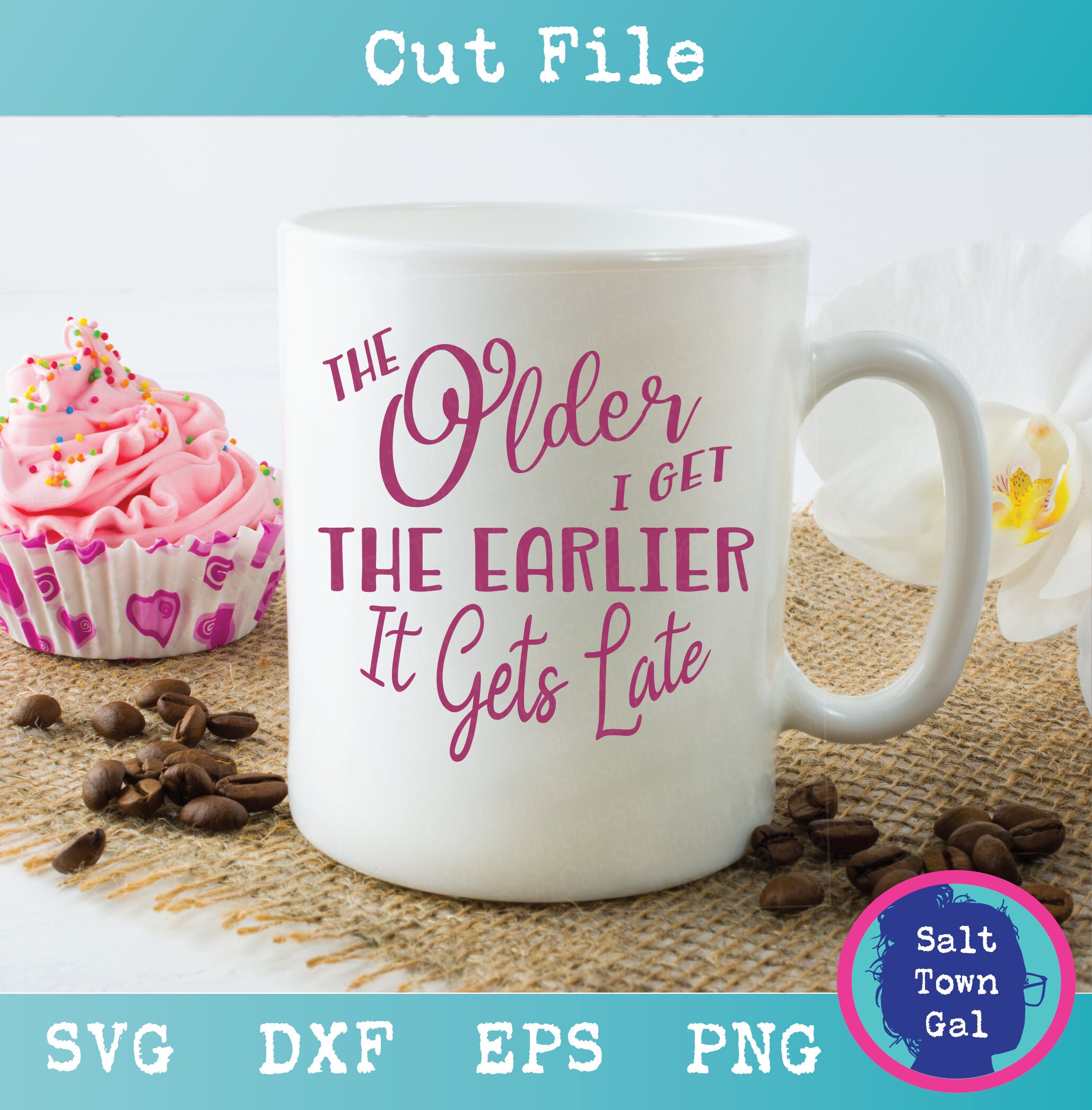 The Older I Get Svg-older Svg-getting Old Svg-funny Birthday | Etsy