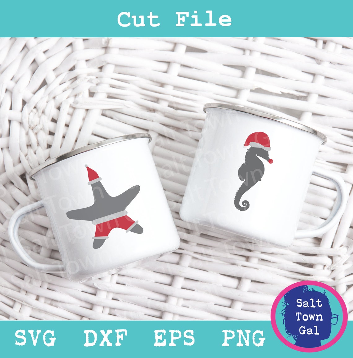 Christmas at the Beach Svg-sandy Claus Cut File-mrs. | Etsy