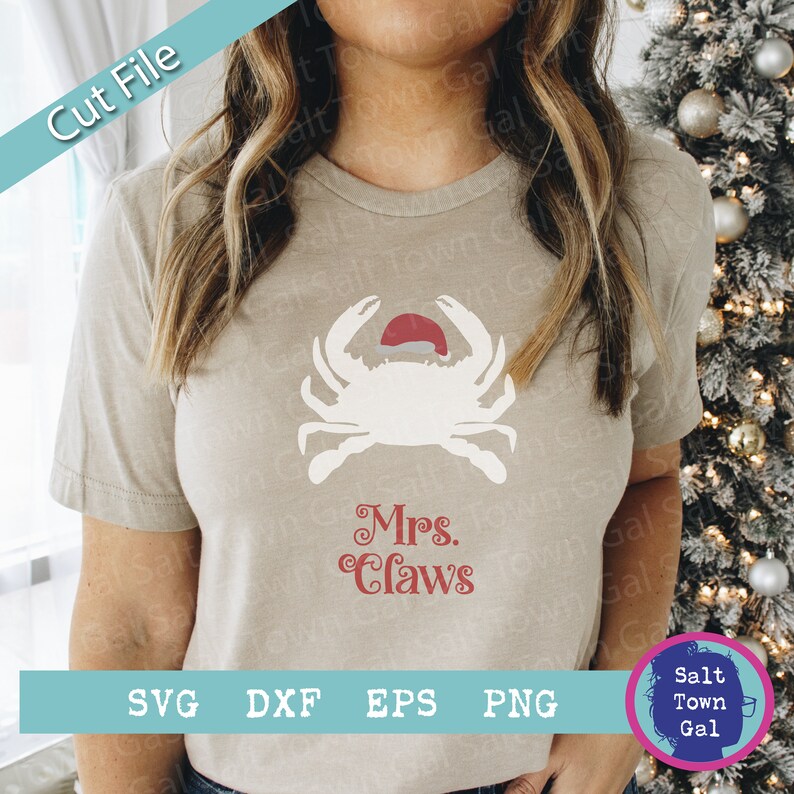Christmas at the Beach Svg-sandy Claus Cut File-mrs. - Etsy