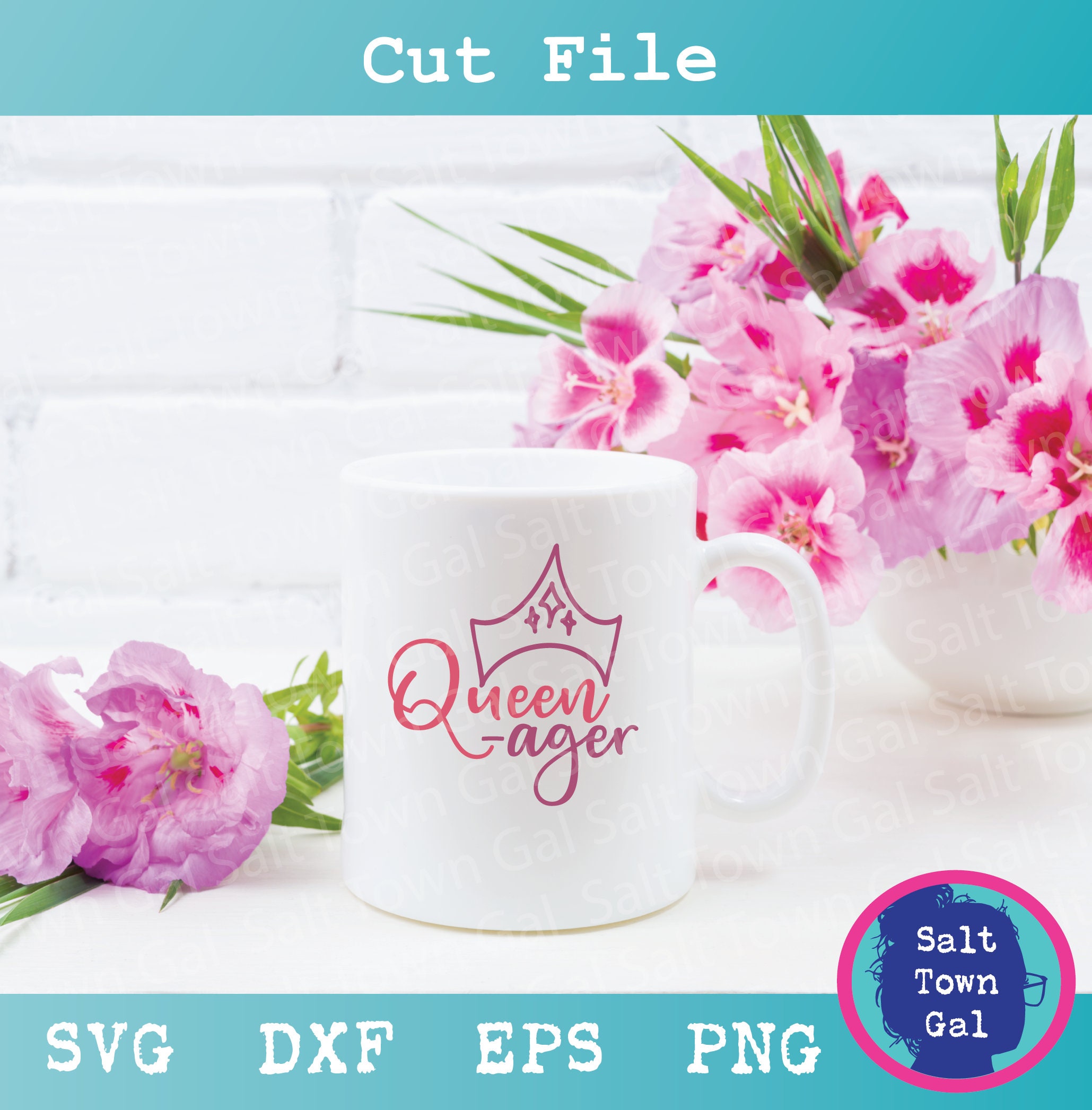 Queen-ager Svg-queen With Crown-senior Lady Shirt - Etsy Canada