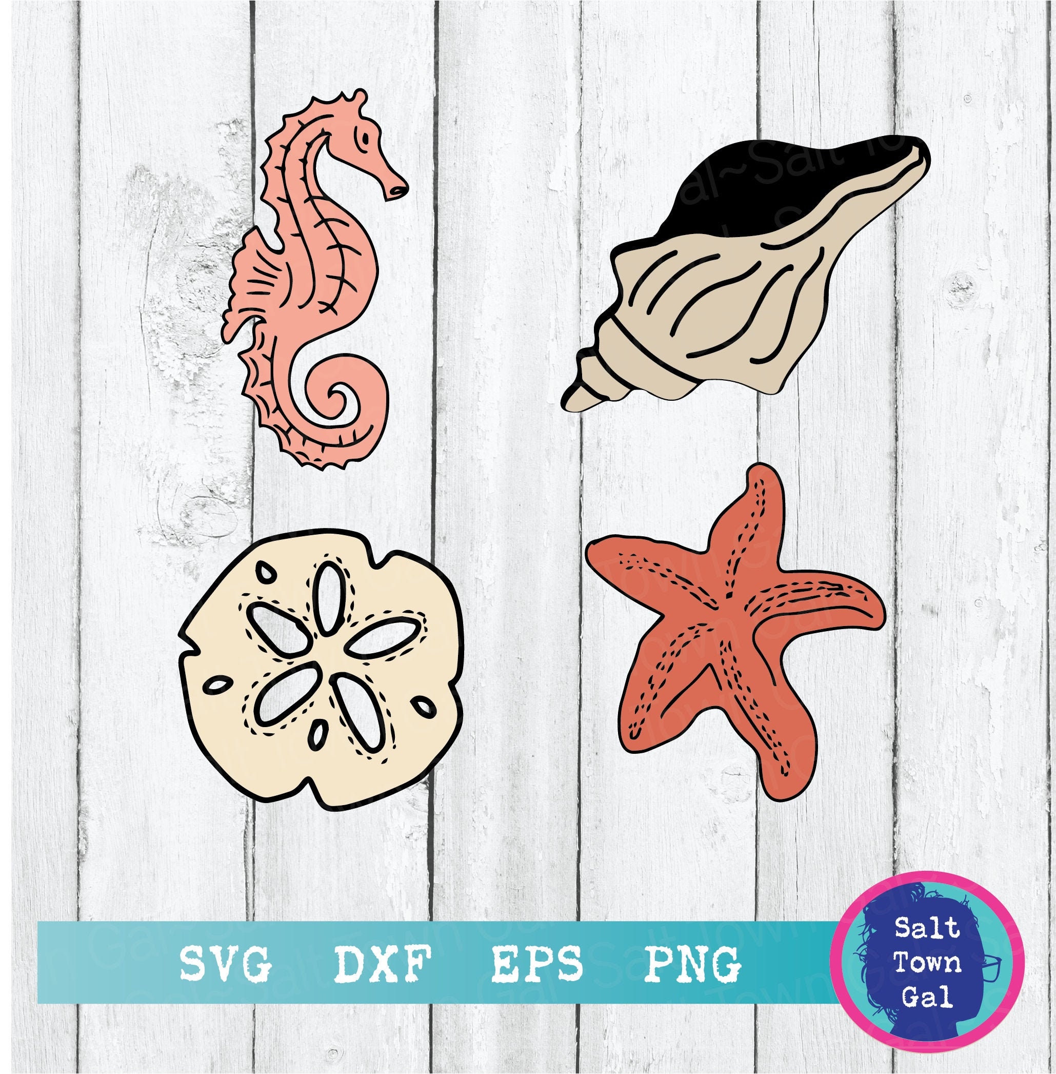 Under the Sea Svg-Sea Creatures Svg-Ocean Creatures Svg-Beach | Etsy