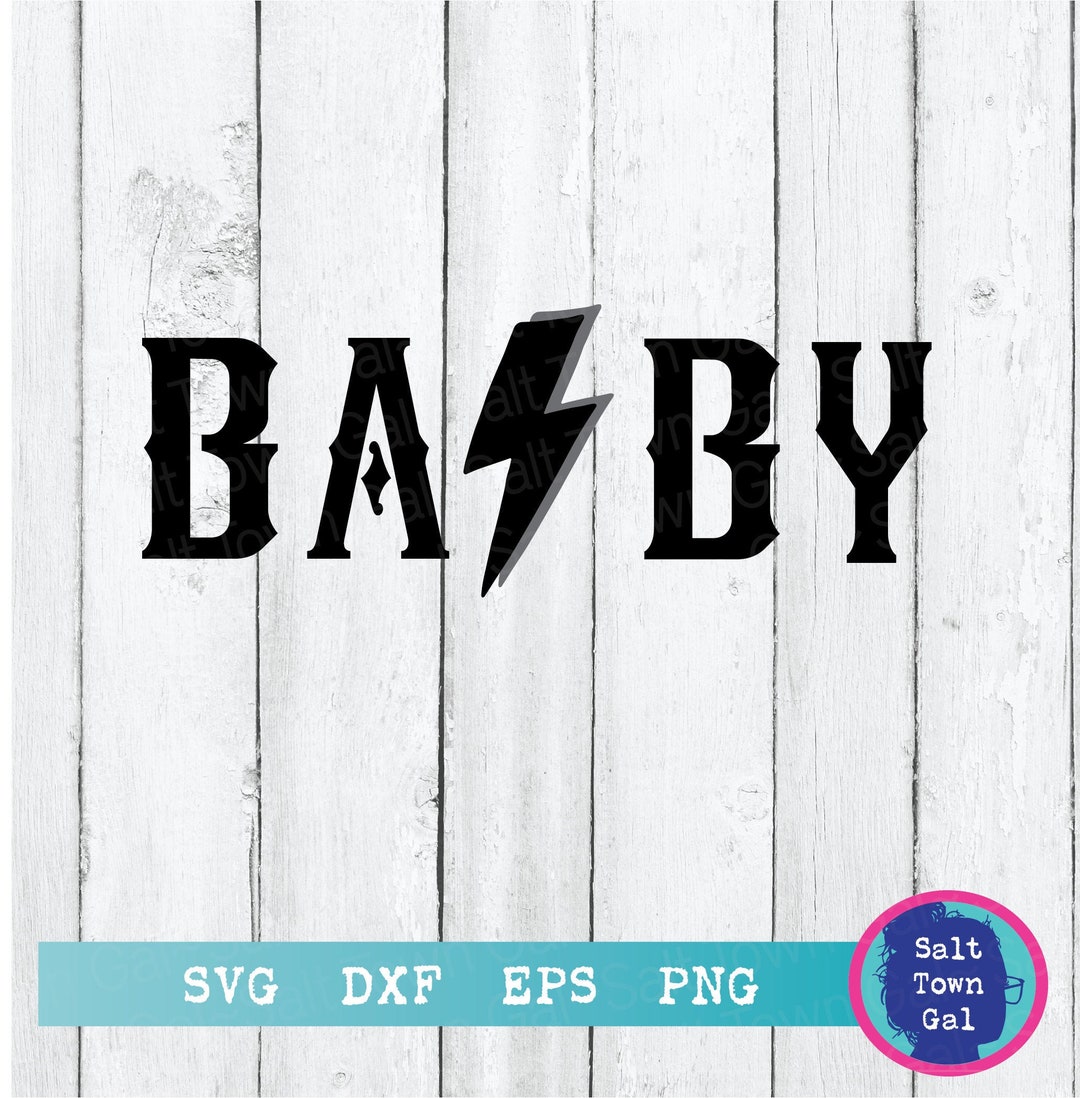 Baby Svg File-baby Rocker Bodysuit-baby Rocks Svg-baby Rock N Roll ...
