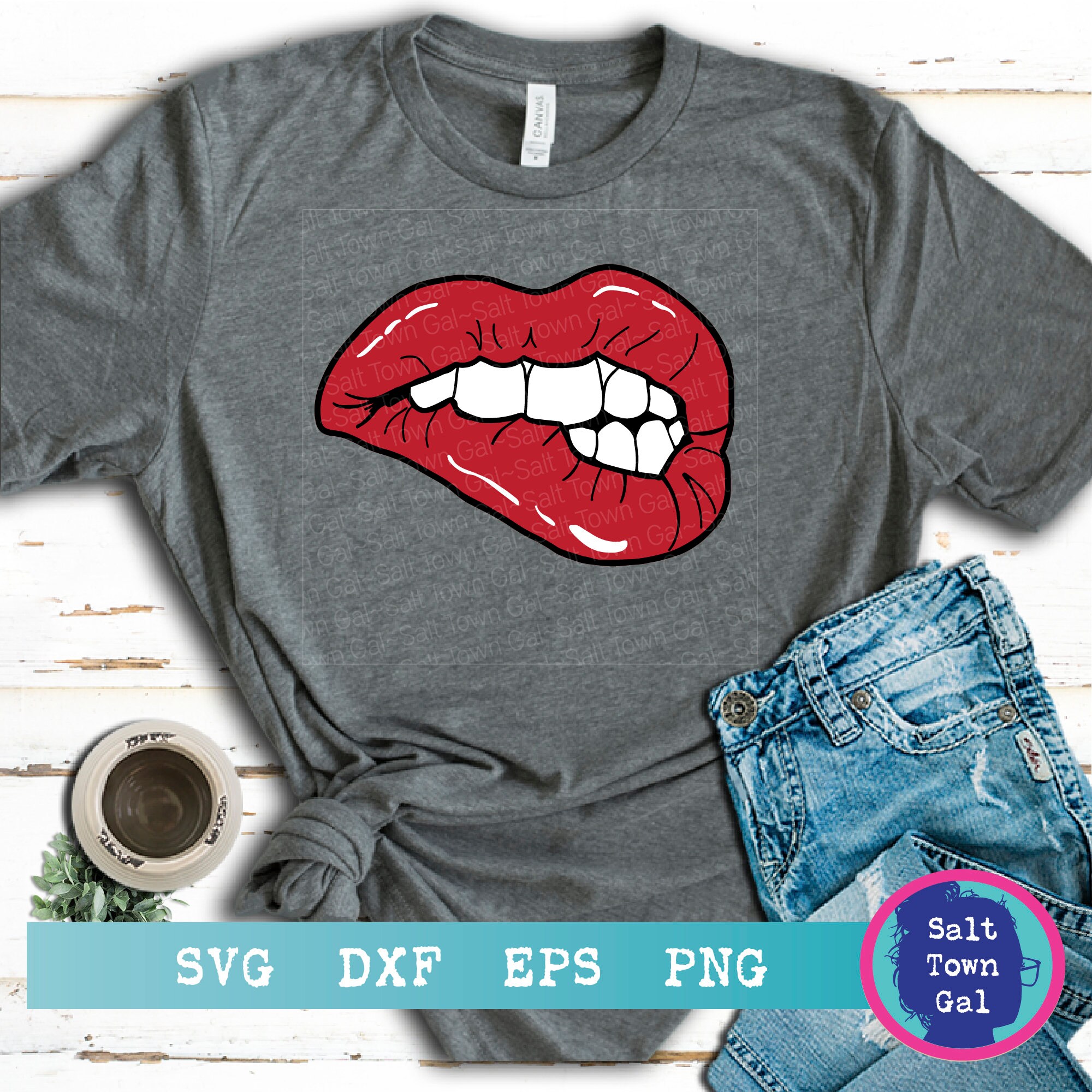 Lips Svg-biting Lip Svg-biting Lips Png-lips Png-lip Svg-kiss - Etsy ...