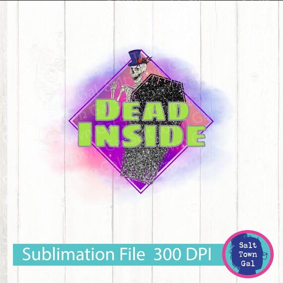 Digital Prints Art & Collectibles Sarcastic Quote Png Spooky Png Dead ...