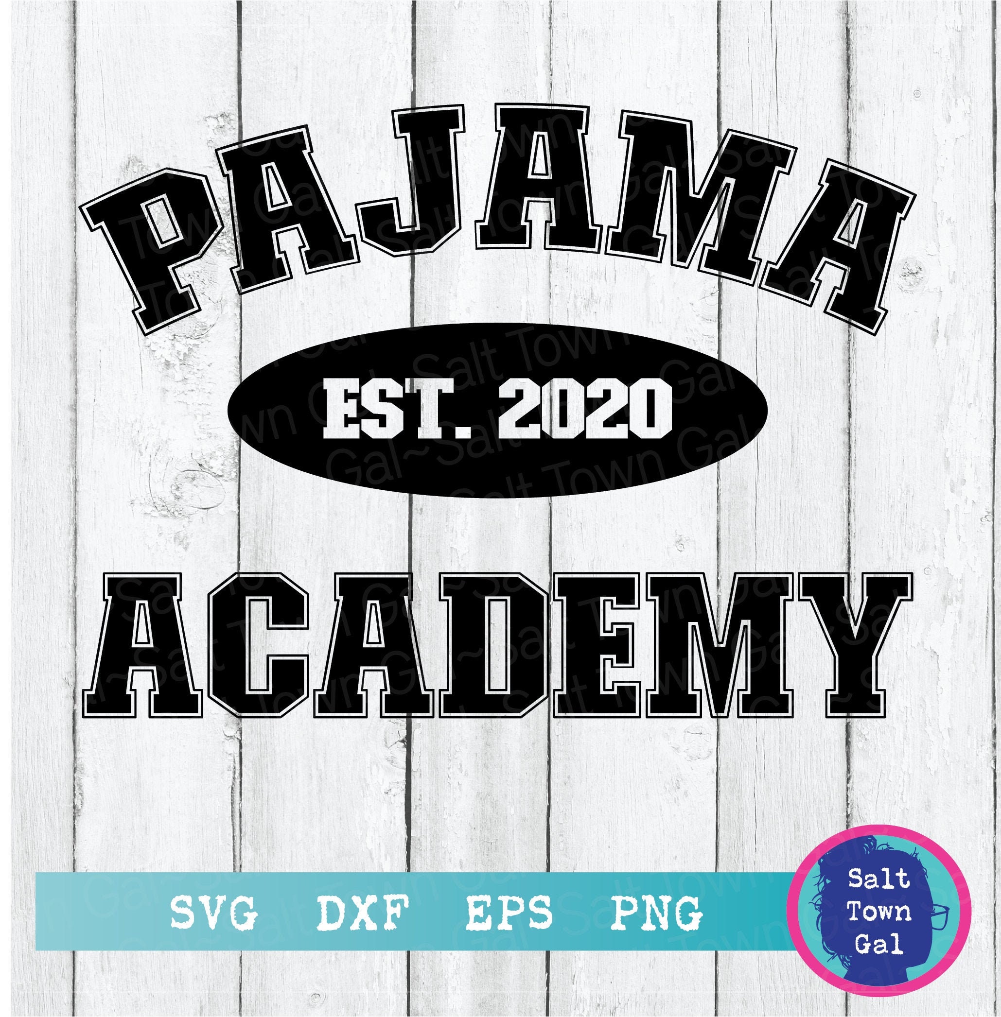 Pajama Academy Svg-Pajama Svg for Kids-Homeschool | Etsy