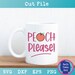 Peach Please Svg-peach Svg-fruit Svg-peach Please PNG EPS DXF - Etsy